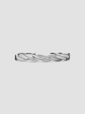 David Yurman Dy Helios Cuff Bracelet In Sterling 9mm - Silver