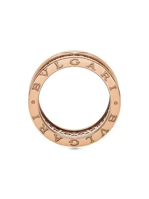 BVLGARI B. Zero1 18k Rose Gold & 1.51 Tcw Diamond Ring