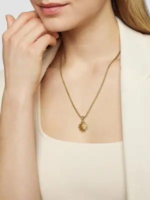 David Yurman Starburst Charm In 18k Yellow 21.5mm