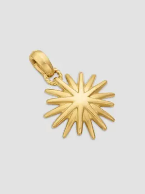David Yurman Starburst Charm In 18k Yellow 21.5mm