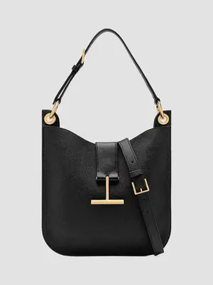 TOM FORD Small Tara Shoulder Bag Black