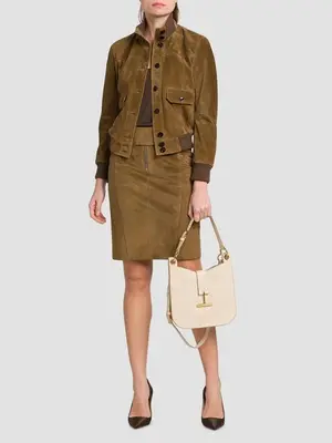 TOM FORD Tara Shoulder Bag - Cream