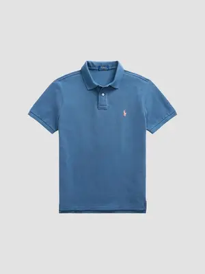 Polo Ralph Lauren Basic Mesh Polo Shirt - Clancy Blue
