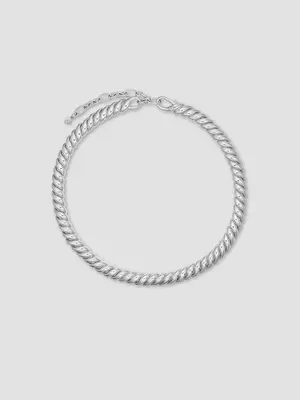 DAVID YURMAN Sculpted Cable Necklace In Sterling Silver, 8.5mm