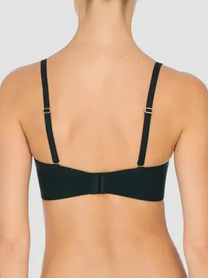 Natori Minimal Plunge Strapless Bra - Black
