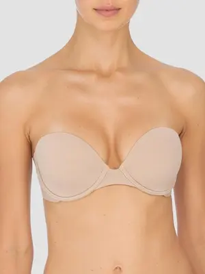Natori Minimal Plunge Strapless Bra - Cafe