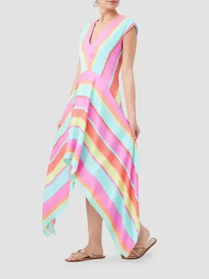 Trina Turk Havia Striped Maxi Dress