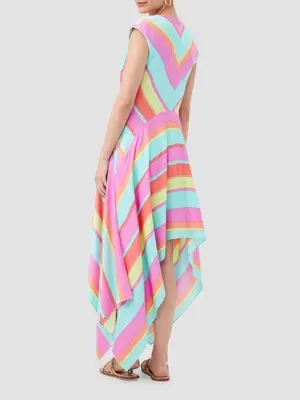 Trina Turk Havia Striped Maxi Dress