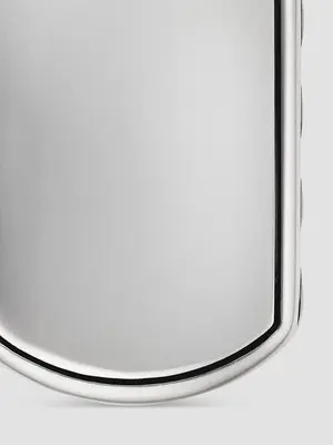 David Yurman Sculpted Cable Tag In Sterling 42mm