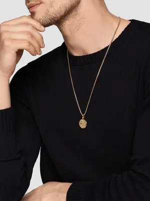 David Yurman Dragon Amulet In 18k Yellow