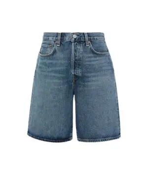 AGOLDE Risha Low-rise Denim Bermuda Shorts