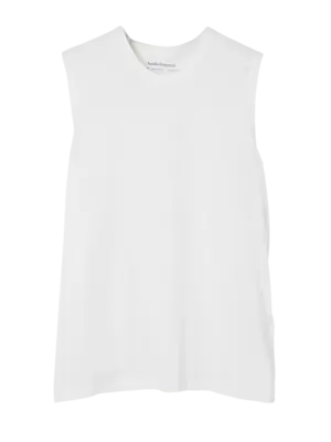 ANOTHER TOMORROW Organic Cotton-Jersey Tank Top
