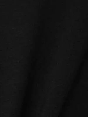 Another Tomorrow Stretch Organic Cotton And Lyocell-blend Jersey T-shirt - Black