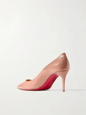 CHRISTIAN LOUBOUTIN So Kate 70 Patent Leather Pumps - Neutrals