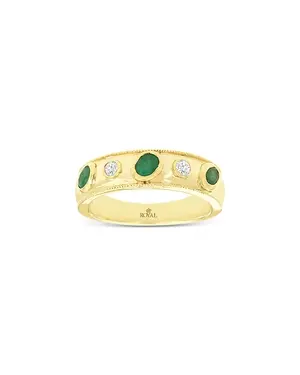 Emerald Diamond Rings