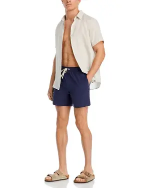 Onia Onia Land To Water Regular Fit 5.5" Shorts Deep Navy