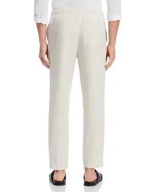 Onia Linen Pull-on Pants - Stone
