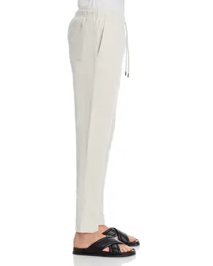Onia Linen Pull-on Pants - Stone