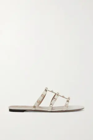 Valentino Garavani The Rockstud Leather Sandals