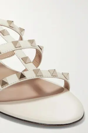 Valentino Garavani The Rockstud Leather Sandals