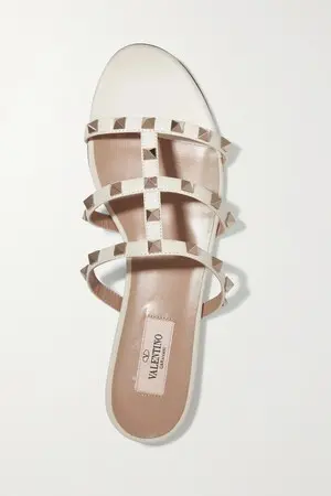 Valentino Garavani The Rockstud Leather Sandals