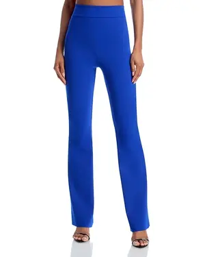 Chiara Boni La Petite Robe Venusette High Waisted Slim Pants - Azulejo