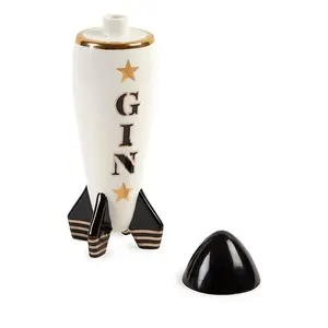 Jonathan Adler Gin Rocket Decanter - White