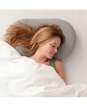 OSTRICHPILLOW Memory Foam Bed Pillow - Light Grey