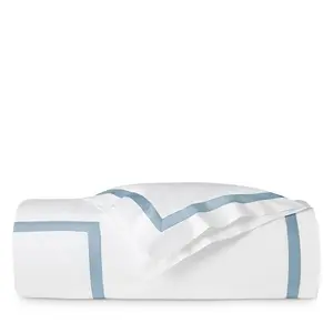 SFERRA Estate Duvet Cover, Twin - White/sea