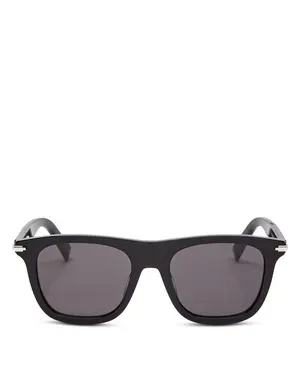 Dior Diorblacksuit S13i Square Sunglasses - Black/gray Solid