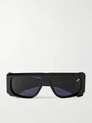 JACQUES MARIE MAGE Cliff Square-frame Sunglasses - Black