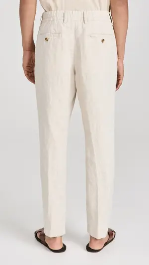 Nn07 Billie Linen Pants - Oat