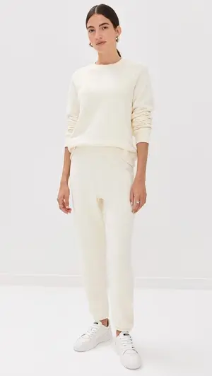 Jenni Kayne Saturday Sweatshirt - Cream
