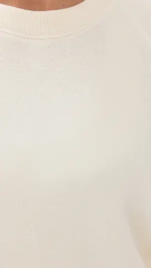 Jenni Kayne Saturday Sweatshirt - Cream