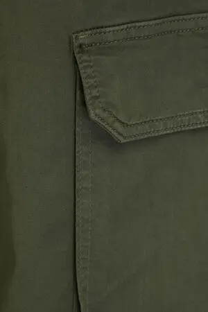Veronica Beard Belissa Cotton-blend Twill Cargo Pants - Army Green