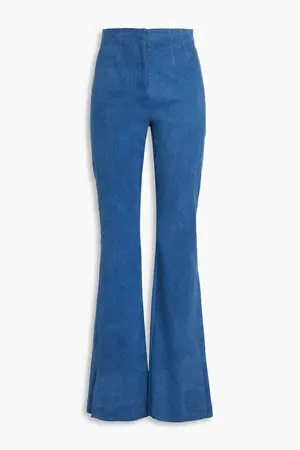Veronica Beard Royce High-rise Flared Jeans