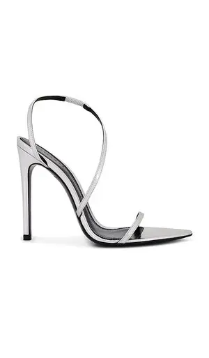 Retrofete Naomi Metallic Stiletto Sandals - Silver