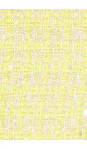 Amanda Uprichard Fae Skirt Overlay Romper - Yellow Tweed
