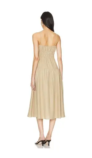 WeWoreWhat Scrunchie Midi Dress