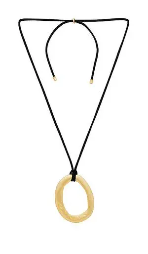 HEAVEN MAYHEM Metallic Pendant Necklace - Gold