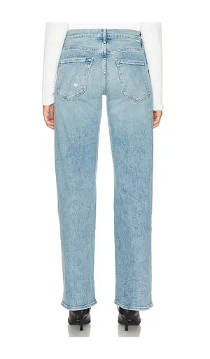 MOTHER The Mid Rise Maven Sneak Jeans - Peak-a-boo
