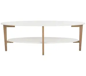 SAFAVIEH Woodruff Oval Coffee Table - One-color