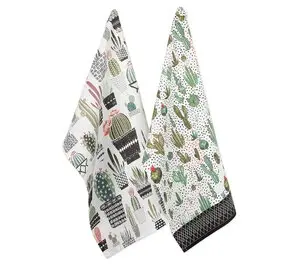 DESIGN IMPORTS Set/2 Urban Oasis Kitchen Towels