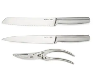 BERGHOFF Legacy 3-peice Stainless Steel Cutlery Set - Silver