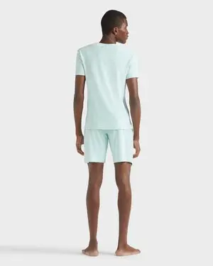 Vilebrequin Terry Tshirt Solid Tee Shirt Tiramisu - Blue