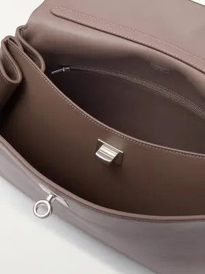 Balenciaga Rodeo Leather Shoulder Bag - Gray