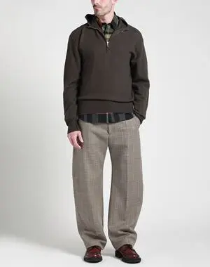 Burberry Sweater In Dark Wool - Brown