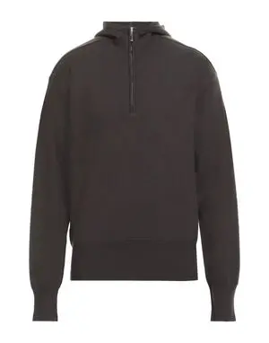 Burberry Sweater In Dark Wool - Brown