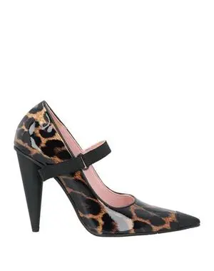 RAS Leopard-print Mary Jane Pumps