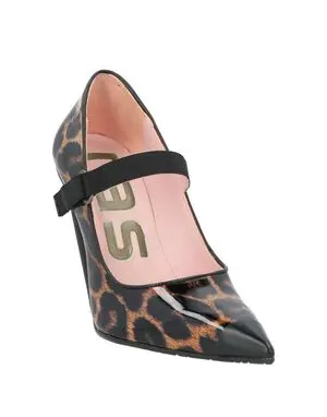 RAS Leopard-print Mary Jane Pumps